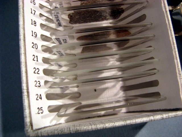 Thin Section Storage